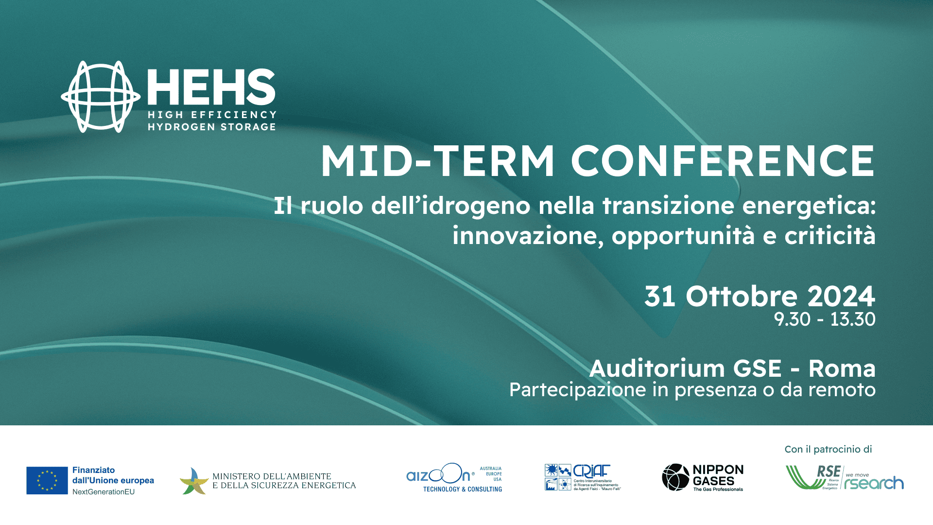 HEHS – High Efficiency Hydrogen Storage